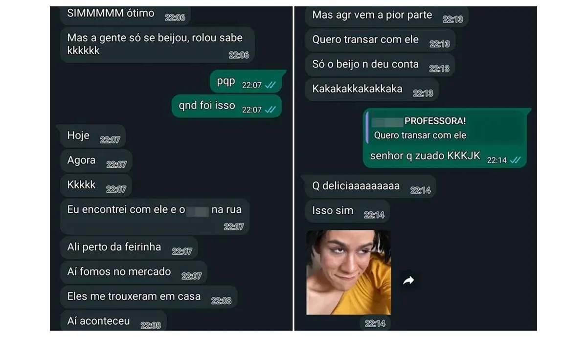 Professora admite ter beijado aluno de 14 anos em mensagem e é demitida ... Professora admite ter beijado aluno de 14 anos em mensagem e é demitida ...
